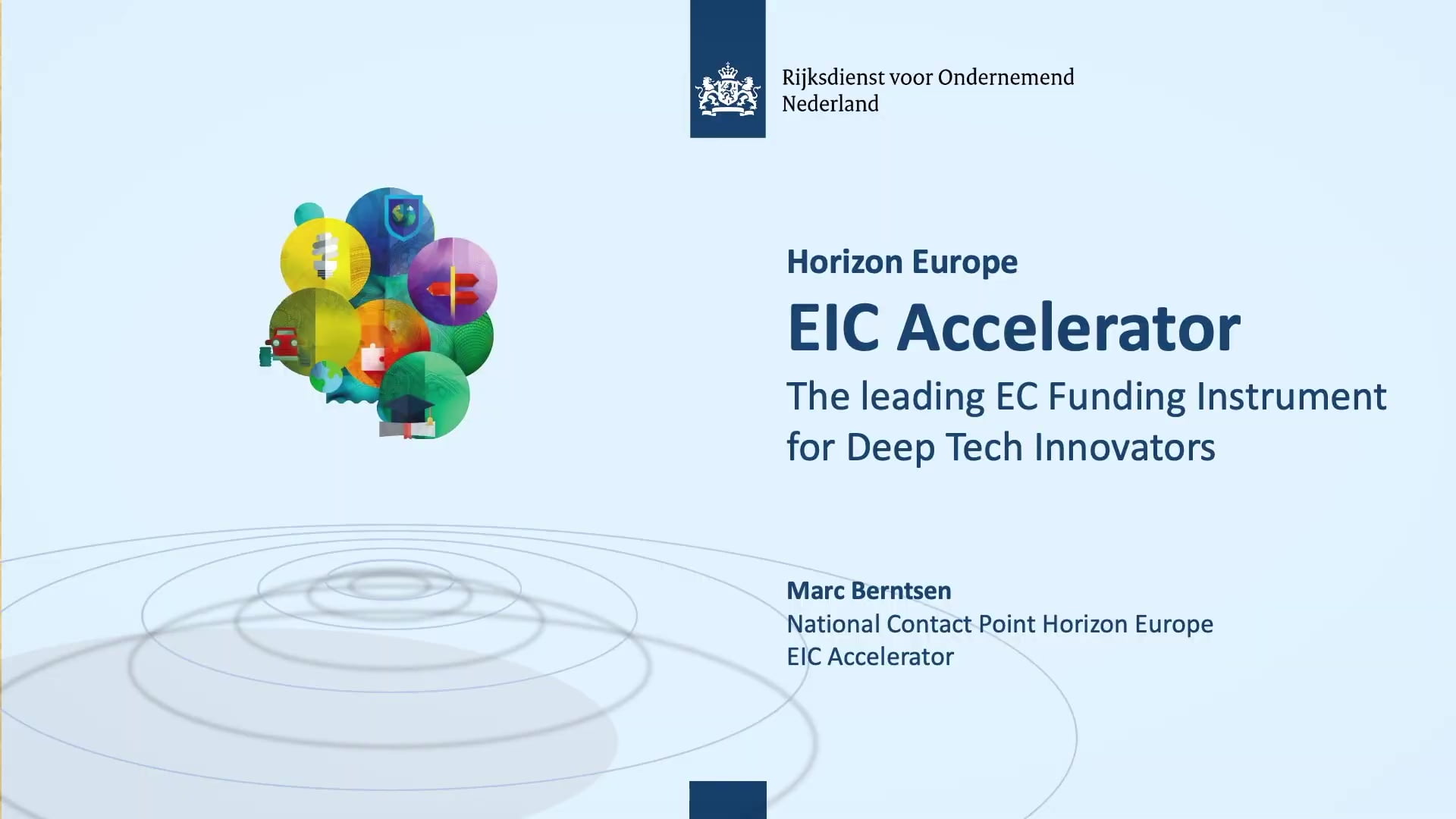 Horizon Europe - European Innovation Council (EIC)