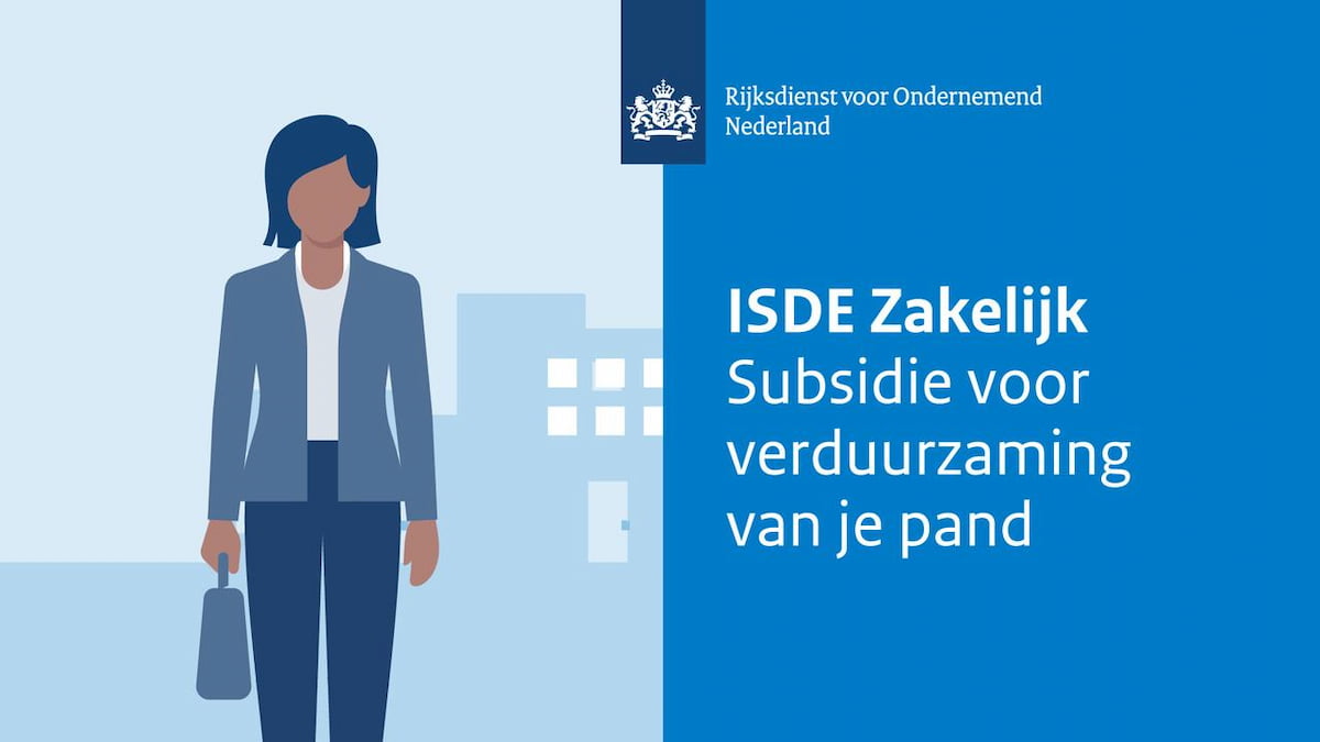 Investeringssubsidie duurzame energie en energiebesparing voor zakelijke gebruikers (ISDE) | RVO.nl