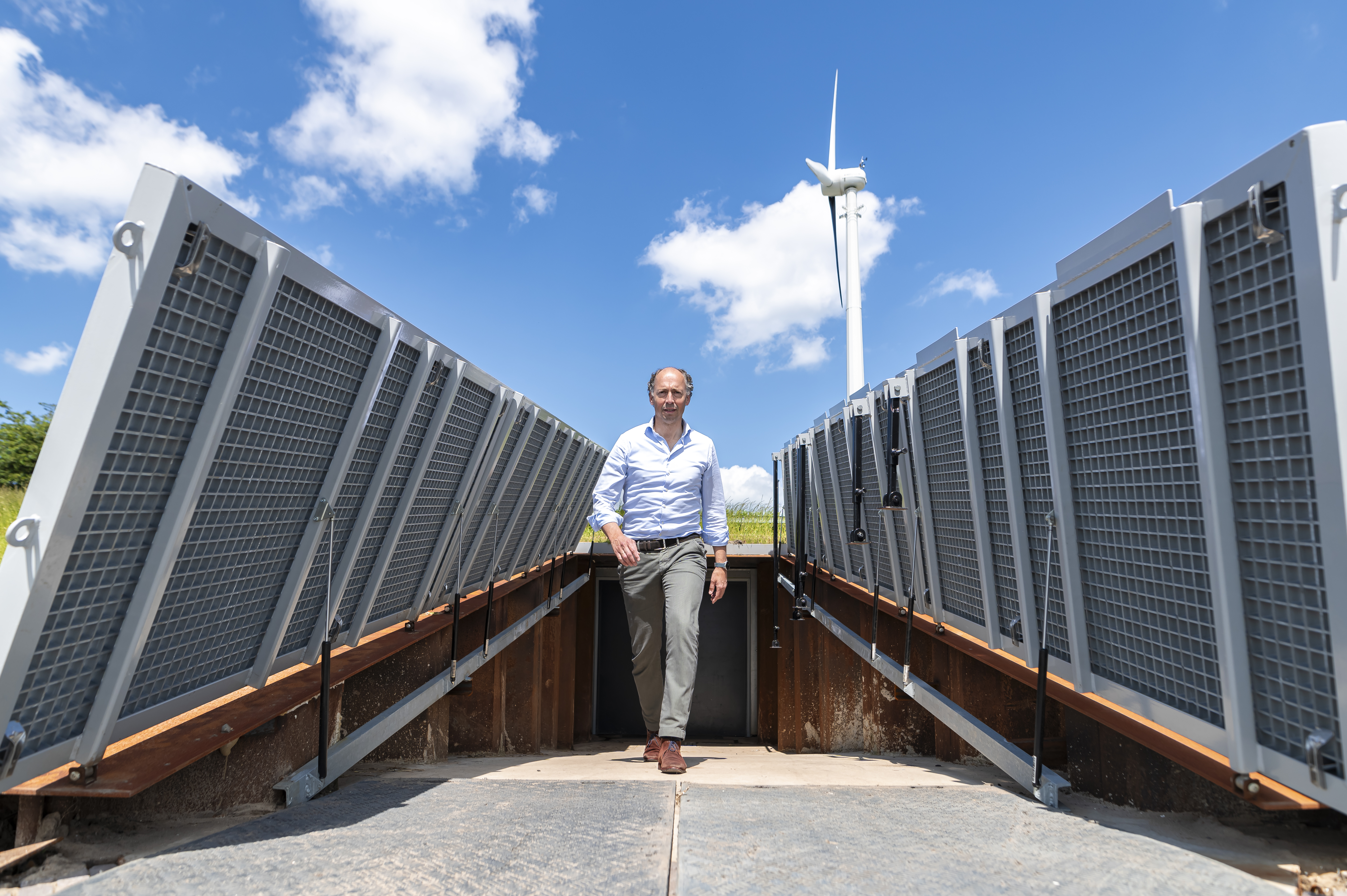 "Op Pampus zijn we het hele jaar fossielvrij en zelfvoorzienend" | RVO.nl